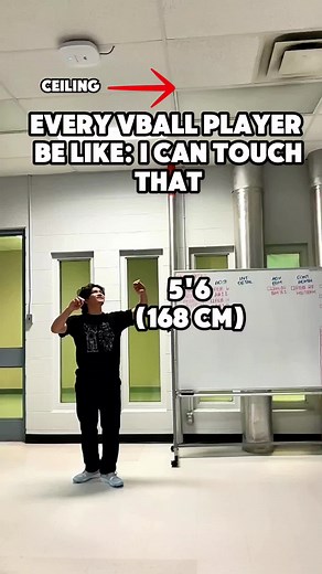 Every volleyball/ball player be like: ‘I can touch that!’ 😂🔥 The confidence is unmatched! Who’s guilty? 👀 Comment down what's the height of the sign! . . . . . #AthleteMentality #TouchEverything #AlwaysReaching #bounce #dunk #jump #basketball #jumphiger #dunktransformation #grind #hops #motivation #hoops #performance #plyo #viral #fyp #foryou #vertical #plyometrics #athlete #haikyuu #littlegiant #hinatashoyo #volleyball #sports #training #progress
