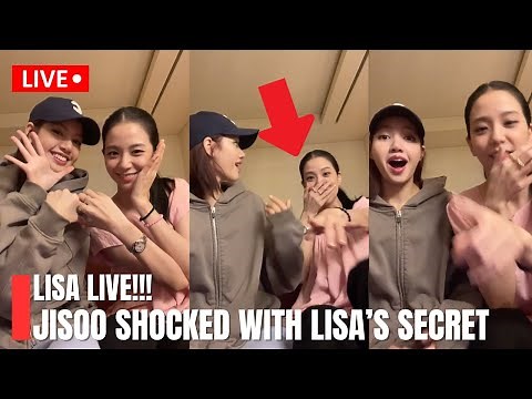 🔴 Just now! LISA LIVE with JISOO in Korea | LISA WEVERSE LIVE!
