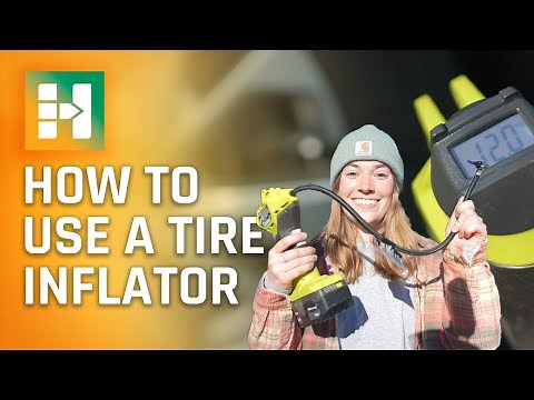 How To: Use a Tire Inflator