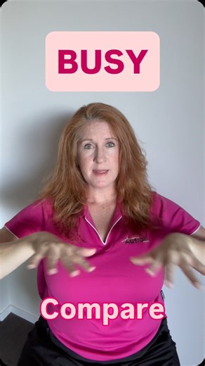 Compare the Auslan signs ACTIVITY and BUSY. #auslan #learnauslan #awesomeauslan | Awesome Auslan