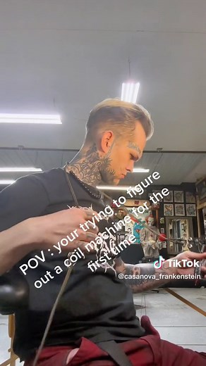 Exploring Coil Machines as a Tattoo Apprentice