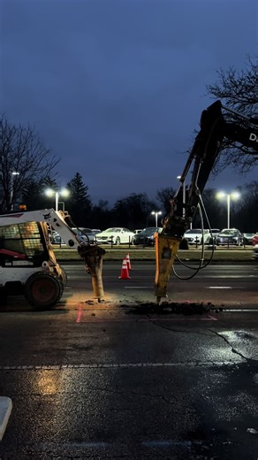 Water main break. #construction #bluecollar #work #motivation