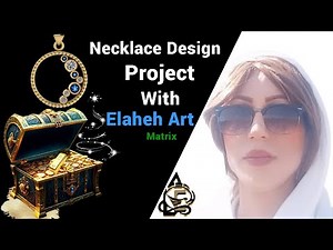 How to make Necklace with Software Matrix 9 jewellery design CAD || Rino || Matrix Tutorial