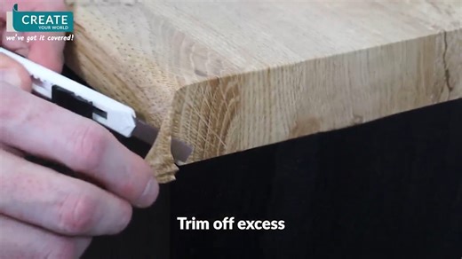 👀How to vinyl wrap a worktop (including around the tricky areas like sinks 😉) #createyourworld #vinylwrapping #countertops #worktopmakeover #KitchenGoals #howtovinylwrap #oakworktop #dcfix | Create Your World Ltd