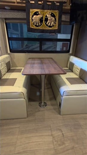 Goodbye old, tired RV furniture, hello custom comfort! 👋​