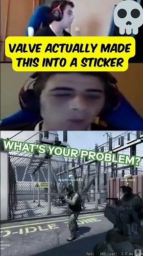 Green, What's Your Problem? 😅 CS Sticker Unveiled by Valve! #CSGOFunnyMoments