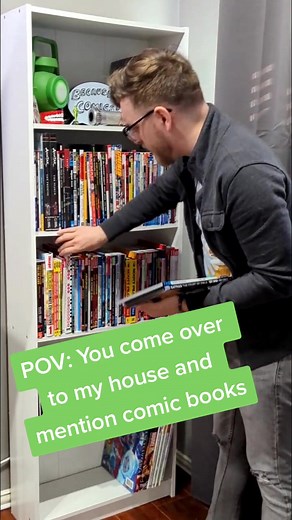 POV: You come to my house and mention comics. #comic #comicbook #superhero #dccomics