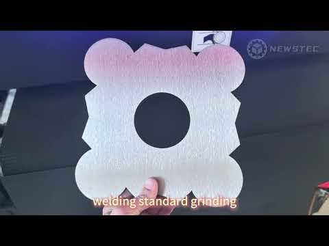 Wide belt metal sanding machine#metal #metalworking #grinding #machine