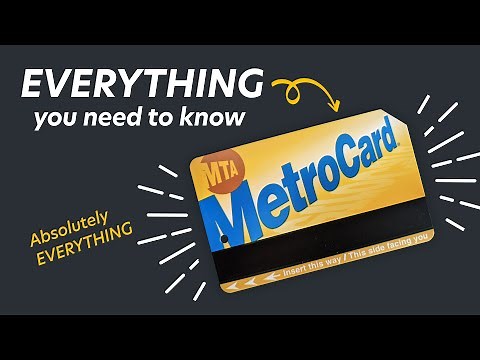 How to Buy & Use a New York MetroCard (step by step) for the NYC subway, bus, airtrain, etc