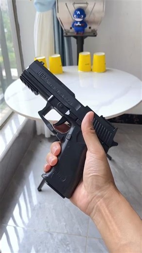 USP Toy Gun Eject Shells Like a Pro! 😲 #shorts