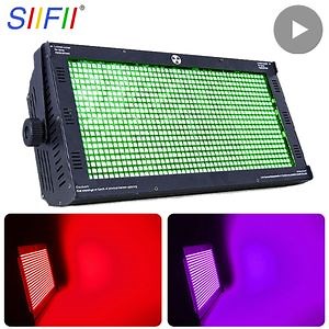 [Hot Item] Factory Price 960PCS 8 8 Segment 1000W RGBW 3in1 DMX512 RGB DJ Bar Stage Club Party Event LED Strobe Light