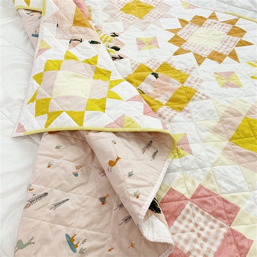 State Avenue Quilt Pattern | Maple Star Quilt Pattern | Beginner Friendly (digital Download PDF) - Etsy Australia