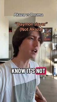 If Akaza Joined The Demon Slayer Corp! #demonslayer #kny #anime #comedy