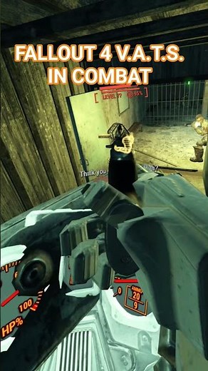 Fallout 4 VR V.A.T.S. in combat is much more useful and fluid. #fallout4 #vr #gaming