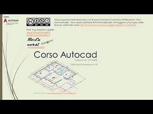 Corso Autocad - Lezione 33B - Solidi da Estrusione e Loft