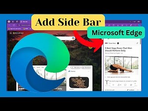 How To Add Side Bar In Microsoft Edge