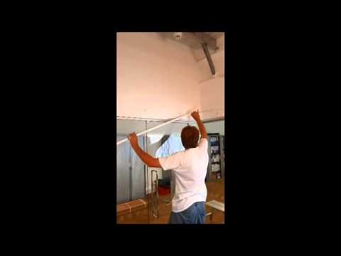 How to fit a Silent Gliss curtain track.