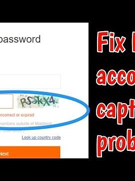 Fix The code you entered is incorrect CAPTCHA Problem in Mi account | Mi account captcha problem