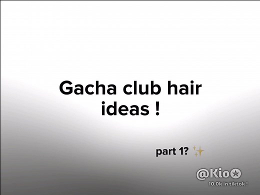 Gacha Club Black Hair Ideas and Hair Hacks | Gacha Club Hairstyles