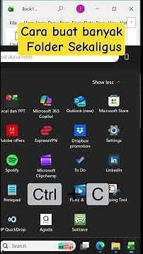 How to create multiple folders at once #excel #exceltips #exceltricks