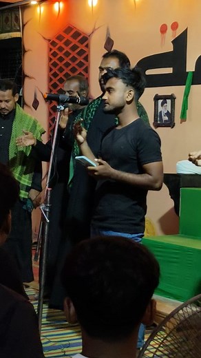 The sacred atmosphere. ​#Majlis ​#Recitation ​#Muharram Umar Ali | Ashik Ali