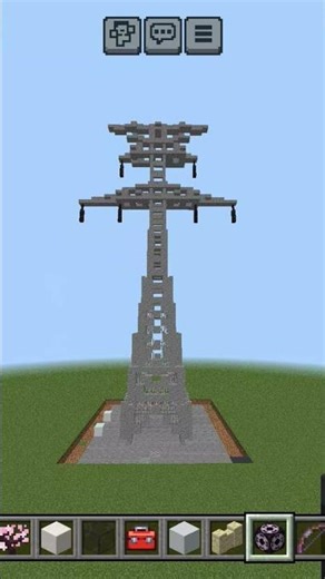 Powerline 150 kV - Minecraft #minecraft #powerlines #gaming #building