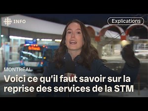 STM strike: gradual resumption of regular bus and metro service | First line