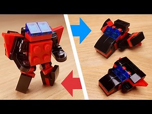 LEGO brick Triple Changer transformer robot tutorial RedMan #LEGO #MOC #レゴ変形ロボ #レゴアイデア #레고변신로봇
