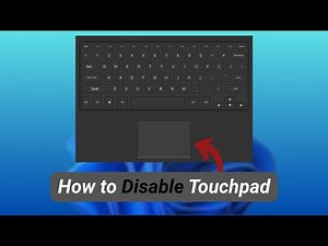 How to Disable Touchpad on Laptop (Windows 11/10 | Easy Tutorial)