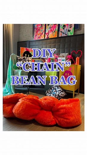DIY Chain Bean Bag Tutorial | Cricut Home Makeover Series