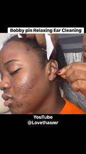 Bobby pin Ear Cleaning #usa #asmr #earcleaning | Loveth Asmr