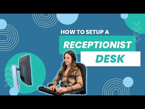 How to Setup a Receptionist Desk or Point-of-Sale Station