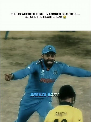 The Peak Before the Pain😭 || #shorts #cricket #indvsaus #indvsausfinal #cwc23 #wc2023 #viratkohli