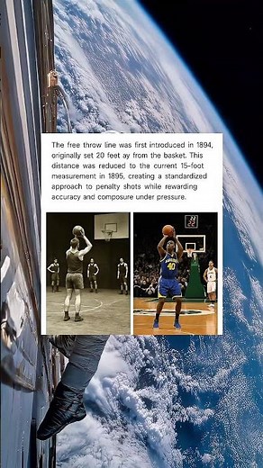 How the Free-Throw Line Evolved 🎯🏀