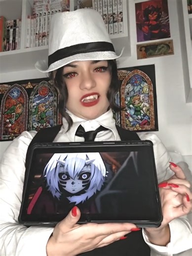 Il a ses ptits préférés 😔 #cosplay #demonslayercosplay #demonslayer #muzan #kimetsunoyaiba