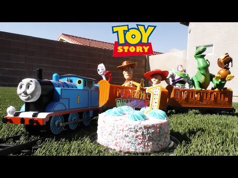 🌟 THOMAS GOES TO A TOY STORY BIRTHDAY PARTY ! | Konas2002 🎁