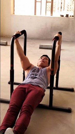 Easy Pull-Ups on Parallel Bars? Inclined Position Makes it Simple!