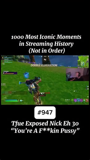 @caughtlivestreams on Instagram: "During a candid stream in late 2023, Fortnite legend Tfue (Turner Tenney) dropped a bombshell about his real-life encounter with fellow creator Nick Eh 30 at a Fortnite event, exposing what he claimed was the streamer’s true colors behind his family-friendly facade. Tfue recounted how Nick approached him privately, leaned in, and whispered, “Just so you know, you’re a fucking pussy,” catching him completely off guard. The revelation stunned Tfue and his audience
