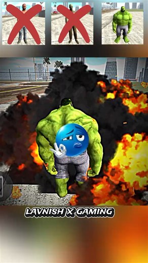 Bull Push Challenge 🐂 Full Fight | Zombies vs Hulk vs Franklin | Indian Bike Driving 3D