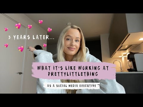 What it's like working at PrettyLittleThing! On the Social Team 😱💖
