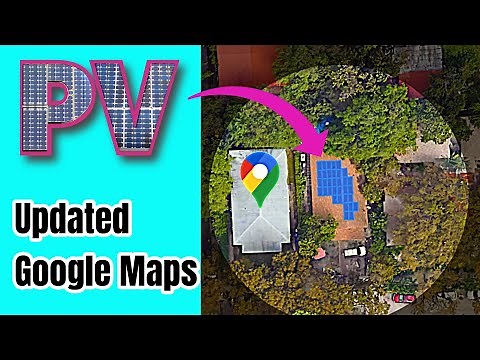 New Google Maps for Solar Energy - Amazing App
