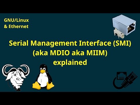 GNU/Linux & Ethernet: Serial Management Interface (SMI) aka MDIO aka MIIM explained
