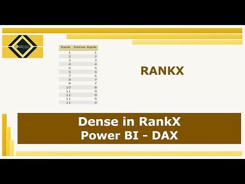 Dense in RankX | DAX | Power BI