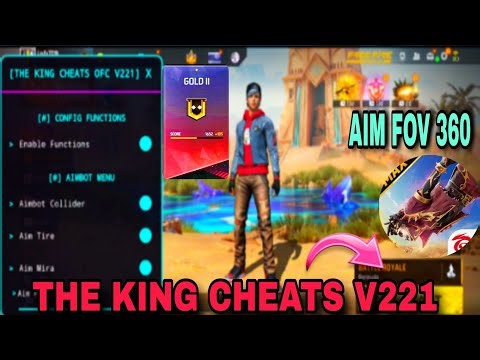🔥 INSANO! MOD MENU THE KING CHEATS V221 + AIMBOT INVENCÍVEL OB52 FF! SEM BAN! 🔥