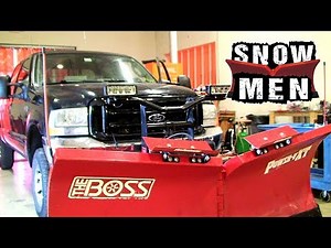 ⭐ LED Snow Plow Lights & Cutting Edge Upgrade