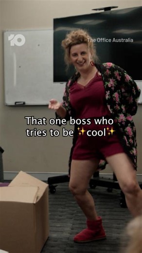 Don't tell our boss that we made this video 👀 #TheOfficeAU | Stream Free on Channel 10 | Channel 10