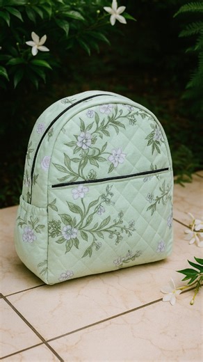 Manju Shakya | Homemade Backpack making🎒🎒 #bag #bags #backpack #bagpack #purse potlibag velvet handbag potlipurse handbags handpurse handmade... | Instagram