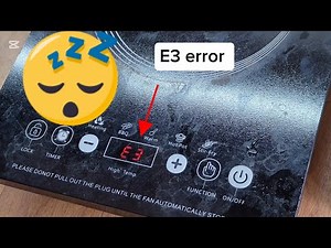 "Infrared Cooker E3 Problem Ka Easy Solution 5 Minute Mein!"