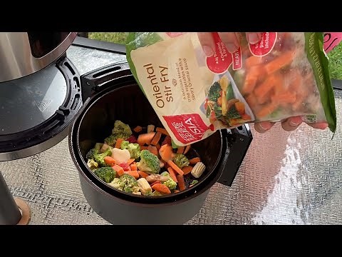 Air Fryer Frozen Vegetables - How To Cook Frozen Mixed Stir Fry Vegetables In The Air Fryer