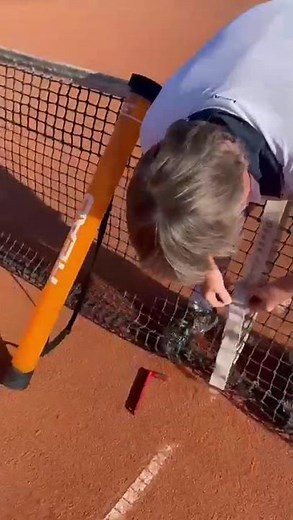 Netzhöhe einstellen